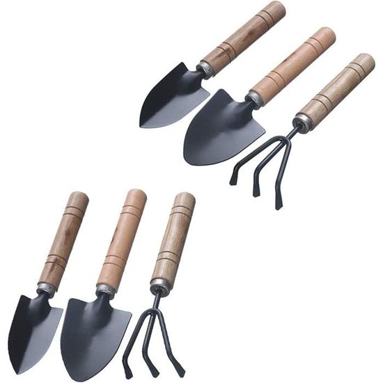 Lot de 6 mini pelles de jardinage - Pelle à plantes succulentes - Pelle ...