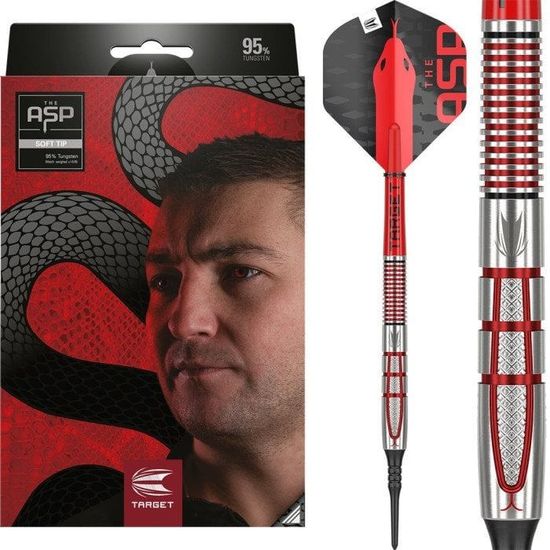 Target Nathan Aspinall G2 95% Soft Tip - Fléchettes pointe Plastique ...