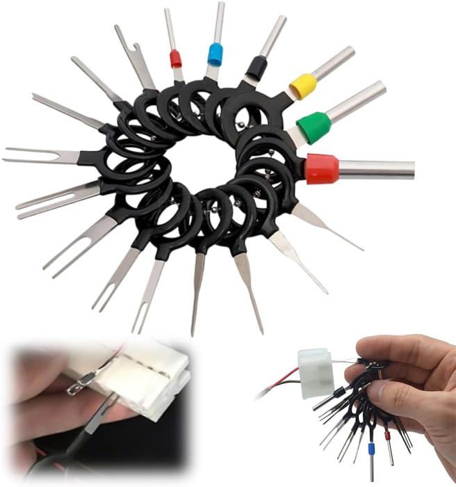 Terminal Ejector Kit,2025 Auto Terminals Enlèvement Outil Set,Retrait ...