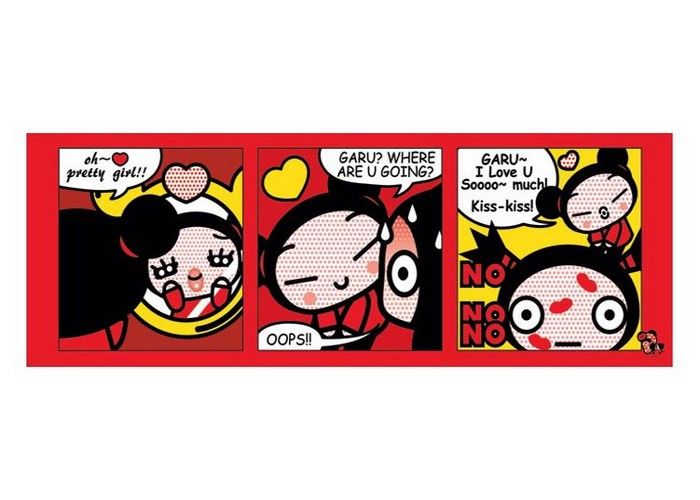 PUCCA - Pop Art - 30,5x91,5cm - Affiche / Poster - Cdiscount Maison