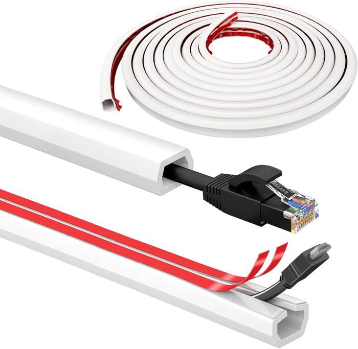 Goulotte Passe Cable, Cache Câble Sol, Kits de Goulottes, Cache Câble ...