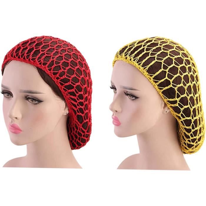 Filet Pour Cheveux 2 Pièces Satin Doublé Turbans Pour Filet À Cheveux ...