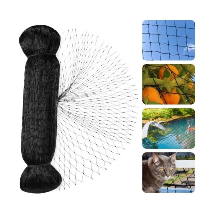Filet Poules,Filet Anti Oiseaux pour Poulailler,7,5m x15m Filet Voliere Poulailler,Filet de ...