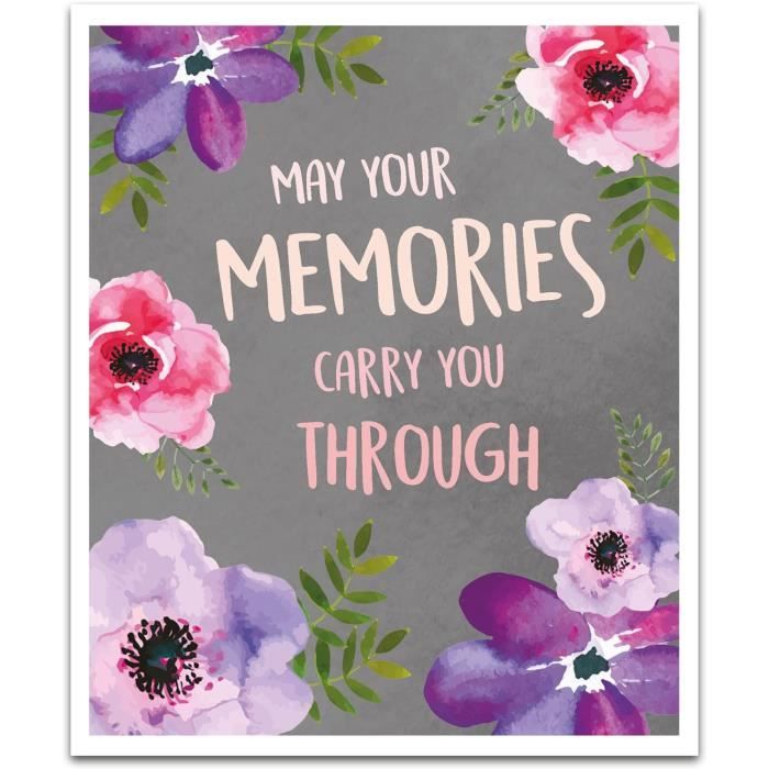 Carte de condoléances profondes, cartes de condoléances, avec cartes de ...