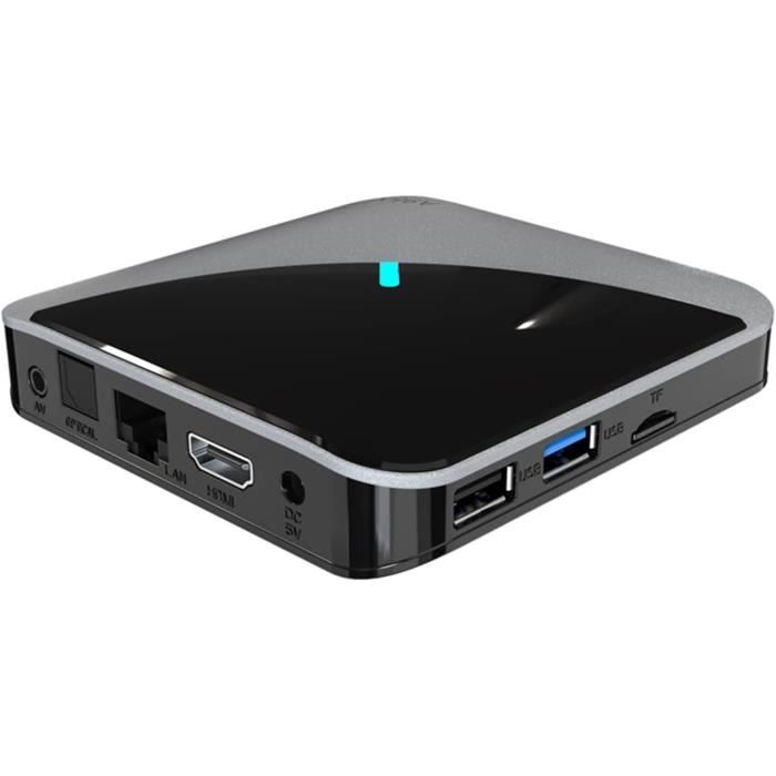 Smart TV Box, 8K TV Box Android 9.0 RVB Lumière RAM 2G-4G ROM 16G 3264G Amlogic S905X3 H.265 ...