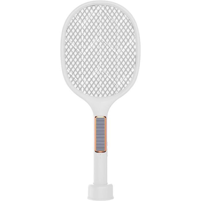 Tapette À Moustiques Électrique Contrôle Intelligent De La Lumière Solaire Mouche Bug Zapper ...
