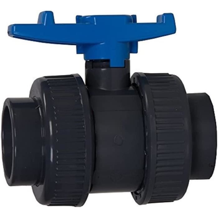 Vanne À Bille Pvc Raccord Double Face Econo-line Coller Tuyaux Ø 110 Mm ...