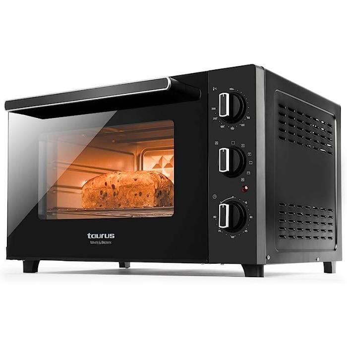 Taurus Horizon 60 - Four lectrique 2000W 60L Minuterie 90 min 5 modes Comprend 4 accessoires ...