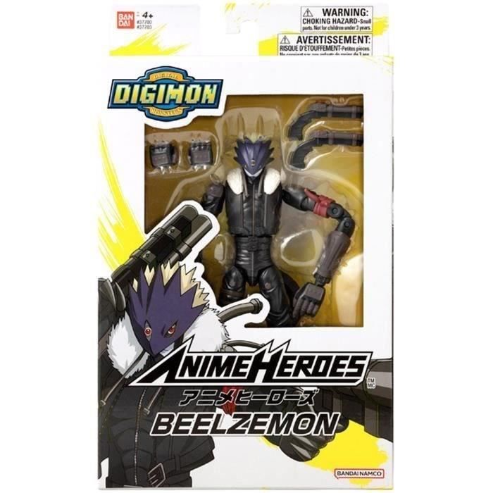 Figurine Anime Heroes Digimon Beelzemon 17 cm - BANDAI - Pistolets ...