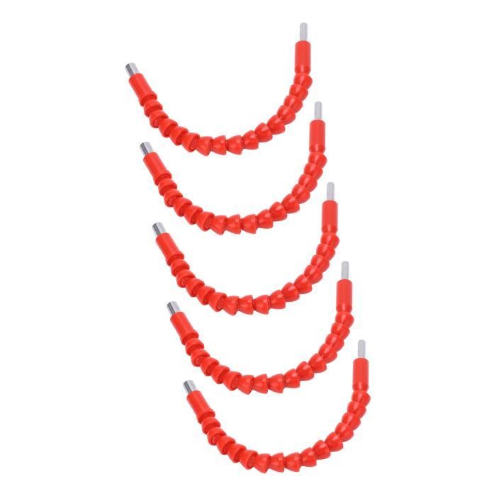 Cikonielf Rallonge de foret souple 5 pièces/ensemble Flexible foret ...