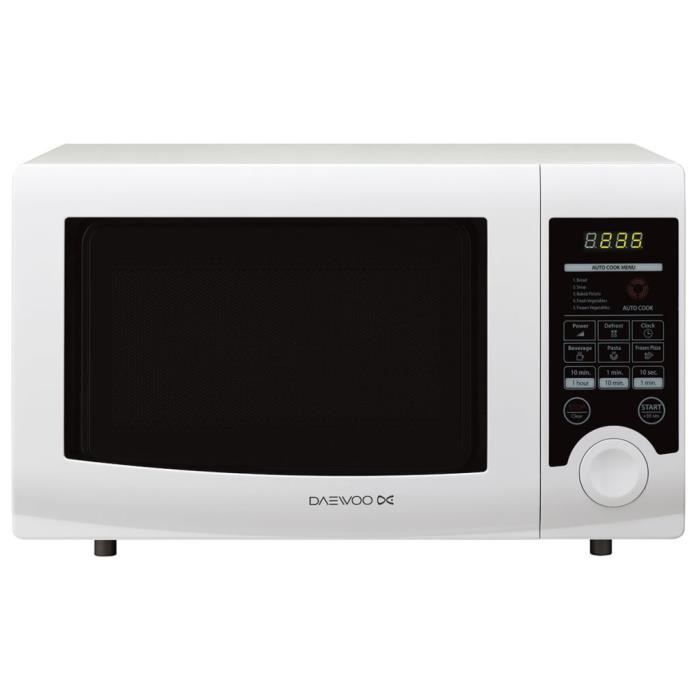 Daewoo Four à micro-ondes KOR6L3B 20 L 700 W Blanc - Cdiscount ...