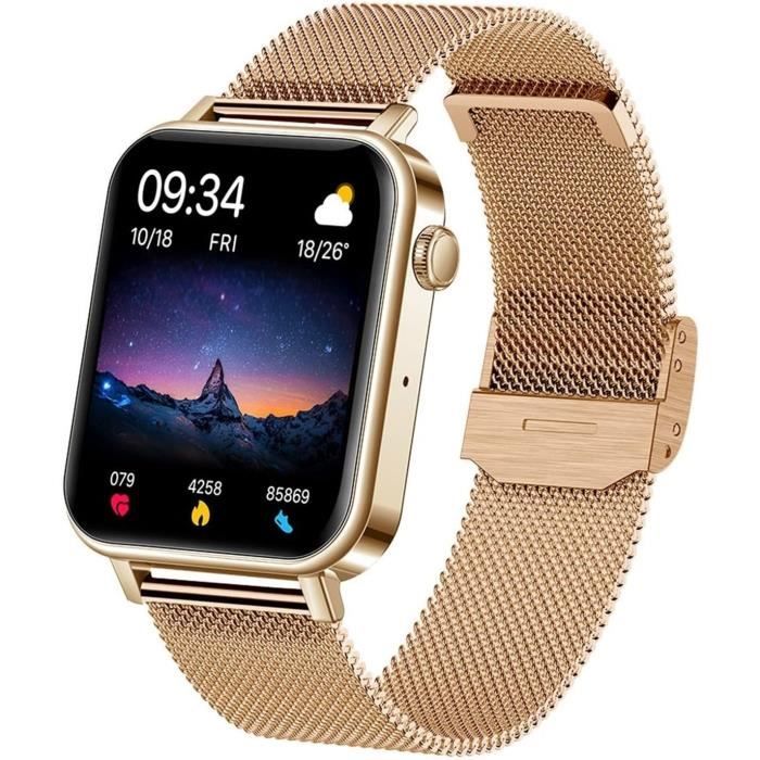 Montre Connectée Mode Slim Smart Watch Women Bluetooth Appelez ...