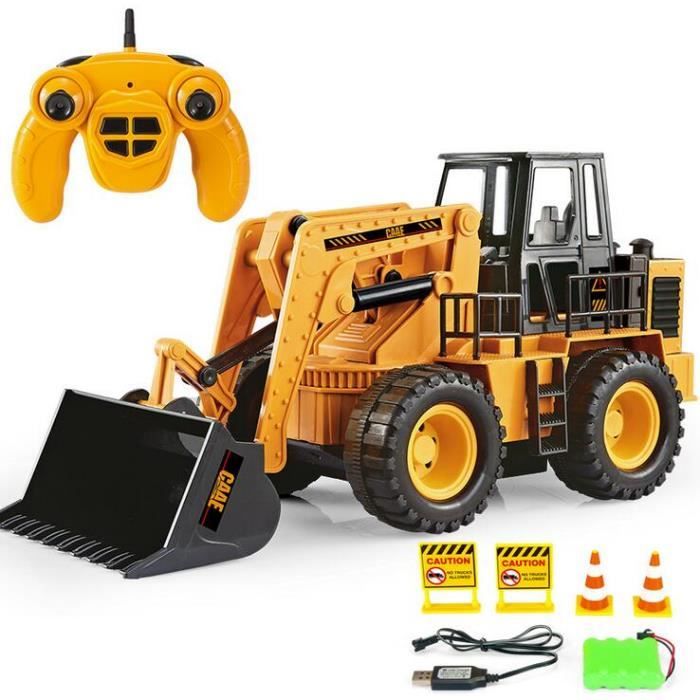 Enfant Camion Buldozer Radiocommandé Véhicule de Construction Miniature ...