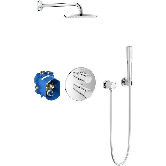 GROHE Kit encastré thermostatique - Grohtherm 2000 - avec ensemble de ...