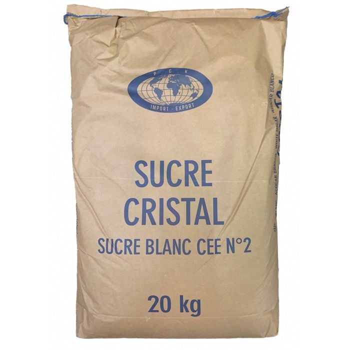 Sucré Cristal - Sucre Blanc N° 2 20kg - Cdiscount Au quotidien