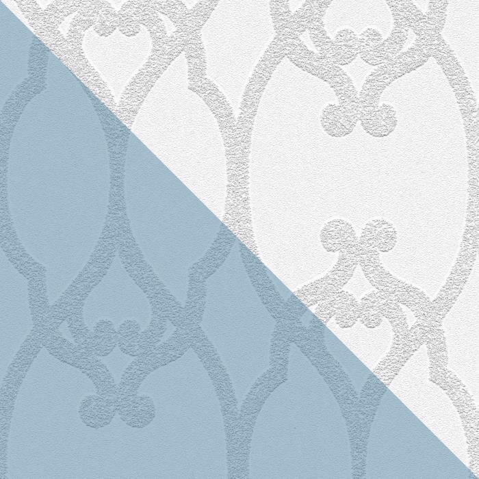 Papier peint baroque Profhome 951691-GU papier peint intissé à peindre ...