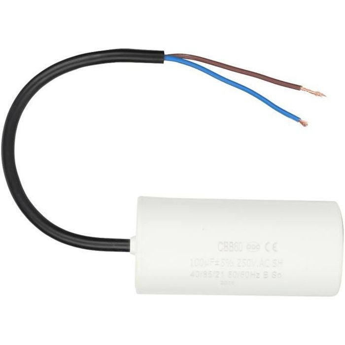 Condensateur 250V CBB60 condensateur avec fil moteur plomb Démarrage ...