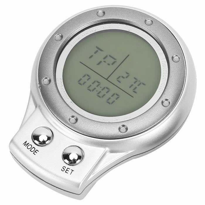 Shiny-Boussole numérique Boussole Électronique 4 en 1 Thermomètre ...