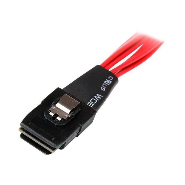 Câble Mini SAS - STARTECH - SFF-8087 vers 4 SFF-8482 - 50 cm - SAS ...