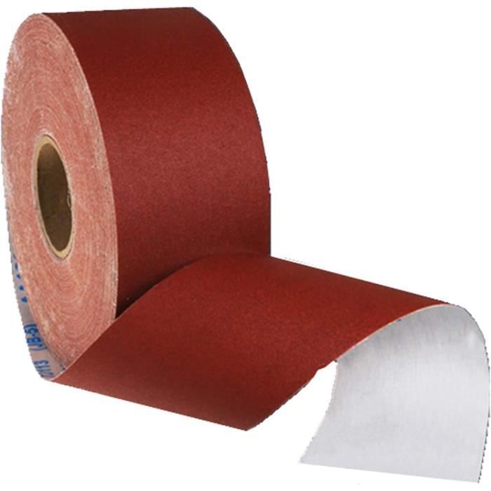 Papier Abrasif Longueur 5 Mètres Feuille De Rouleau De Tissu De Ponçage ...