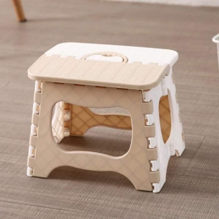 23 * 17 * 19 Cm Tabouret Pliant Pliable En Plastique Portable Petit ...