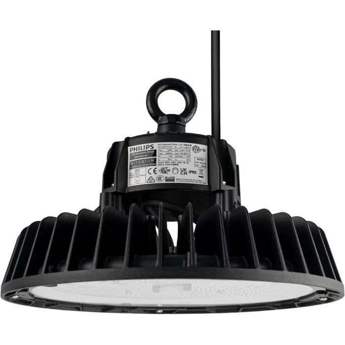 Professional Led High Bay 100W - Pilote Philips - 175Lm-W - 17.500 ...