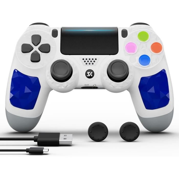 Muzeli Manette Sans Fil Pour Ps4 Contrôleur Multiplateforme Compatible ...