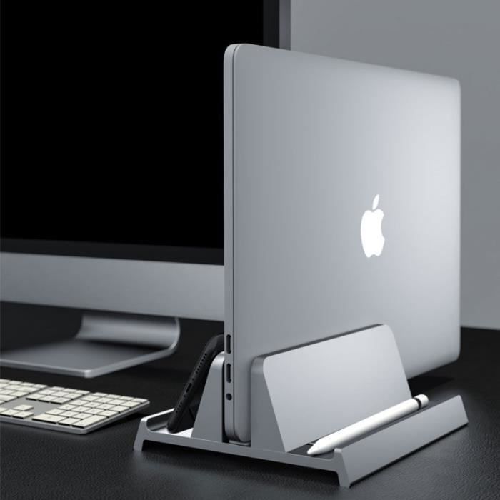 Double en plastique blanc - Support vertical réglable en plastique pour ...
