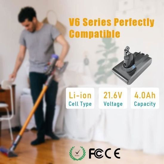 Batterie pour Dyson aspirateurs V6 DC62 DC58 DC59 DC61 DC74 SV03 SV05 SV06 SV07 SV09 SV04 SV08 ...