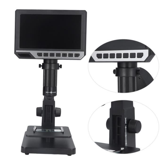 Microscope numérique LCD GOTOTOP - grossissement 2000X - écran IPS 7 ...