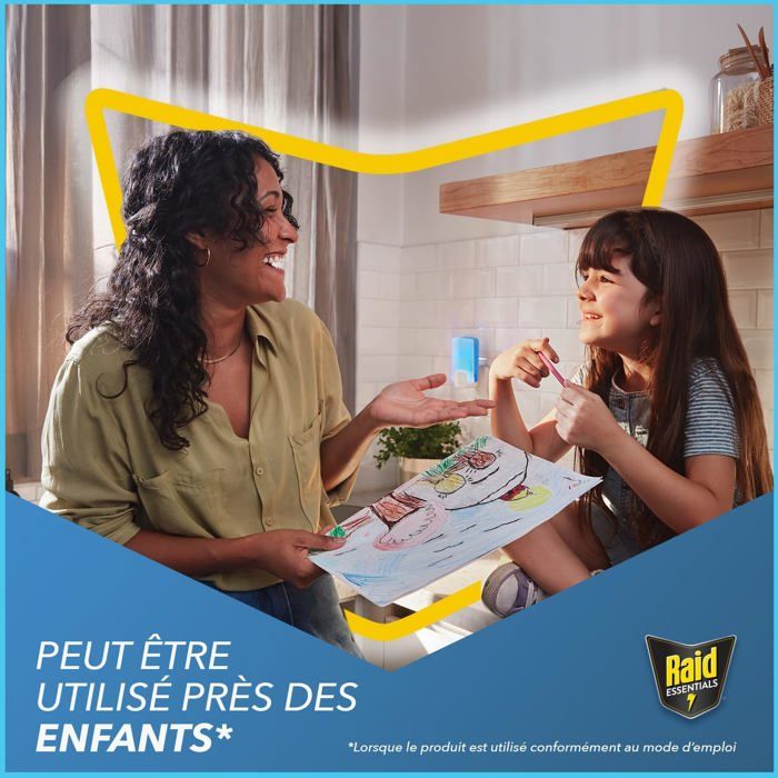 Raid Essentials Piège Lumineux-Piège Pour Insectes Volants-Sans ...
