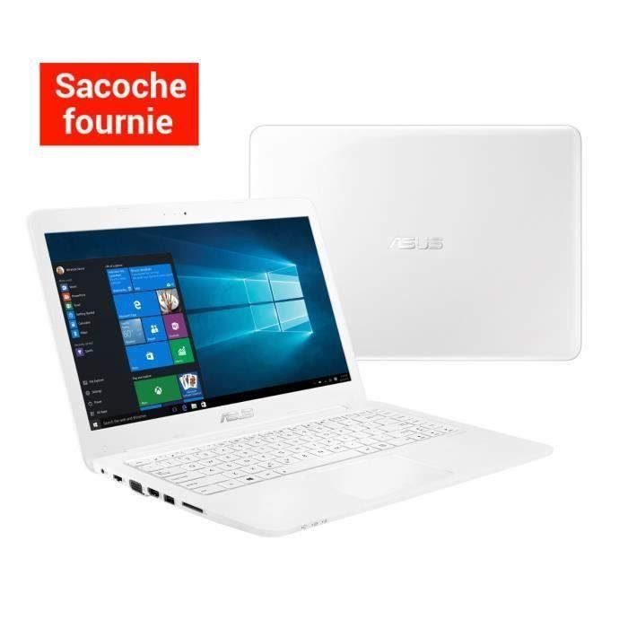 ASUS PC Portable L402SA-WX071T blanc 14" - 2Go de RAM - Intel Celeron ...