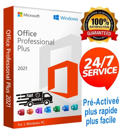Microsoft Offce Professional Plus 2021 version complete multilingue ...
