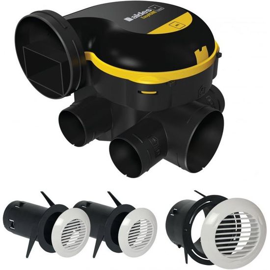 Kit vmc - simple flux - easyhome - auto + bip - 11026032 - Cdiscount ...