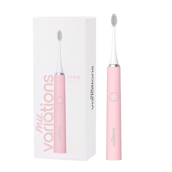 MY VARIATIONS Brosse à dents électrique ROSE - Cdiscount Electroménager