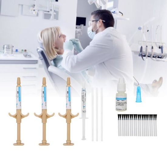 EBTOOLS Pâte dentaire Supports orthodontiques dentaires Accolades Kit ...