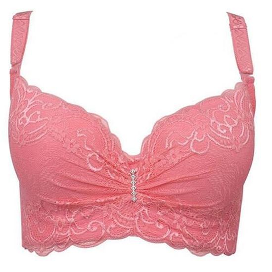 Soutien-gorge,Soutien-gorge grande taille en dentelle pour femmes,sous ...