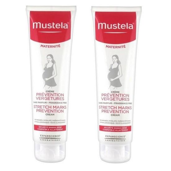 Mustela Creme Prevention Vergetures 2x150ml - Cdiscount Santé - Mieux vivre