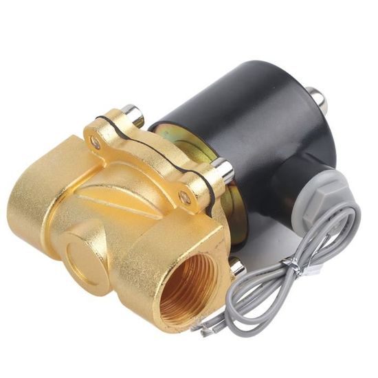 Fangming-électrovanne électrique lectrovanne 24V, Robinet d'Eau lectrique DC24V 3/4' Vanne ...