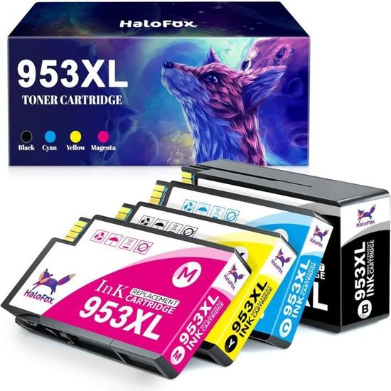 953Xl Lot De Cartouches D'Encre Compatibles Avec Hp 953 Xl 953Xl ...