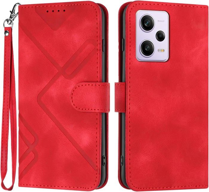 Coque pour Xiaomi Redmi Note 12 Pro/Poco X5 Pro 5G en Cuir PU Etui ...