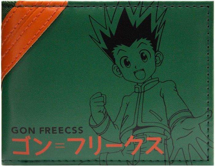 Hunter x Hunter Gon Freecss Maître Pêcheur Héros Portefeuille Bi-Fold ...