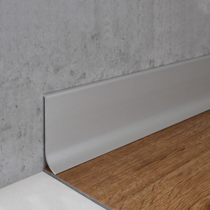 Plinthe / socle en aluminium (TYPE : L50), hauteur : 50 mm, couleur ...