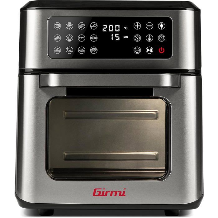 Girmi FG97 12 litres Air Fryer et four électrique, 1600-1800W, 12 ...