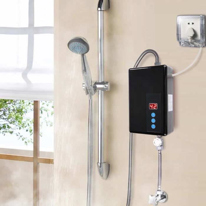 Chauffe-eau 220V 220V 5.5KW Mini chauffe-eau électrique instantané ...