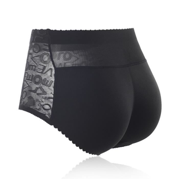Culotte rehausseur de fesses rembourrée pour femme - Noir - XL - CXZD ...