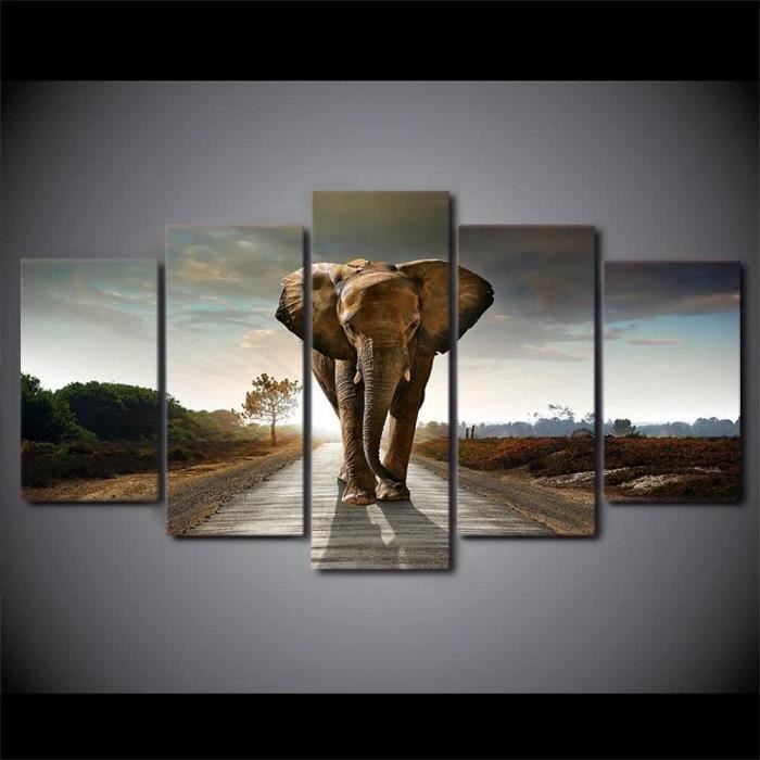 Tableau Multi Panneau 5 Parties Decor Murale Impression sur Toile 5 ...