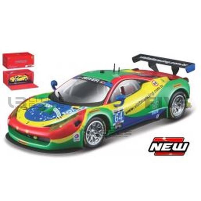 Voiture Miniature de Collection - BBURAGO 1/43 - FERRARI 458 Italia GT3 ...