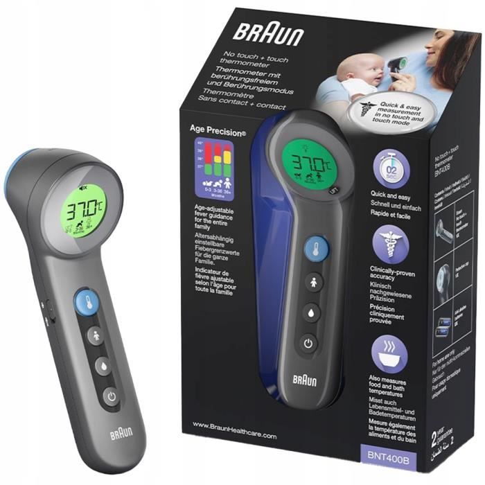 Thermomètre de Braun BNT400B noir - Cdiscount Jeux - Jouets