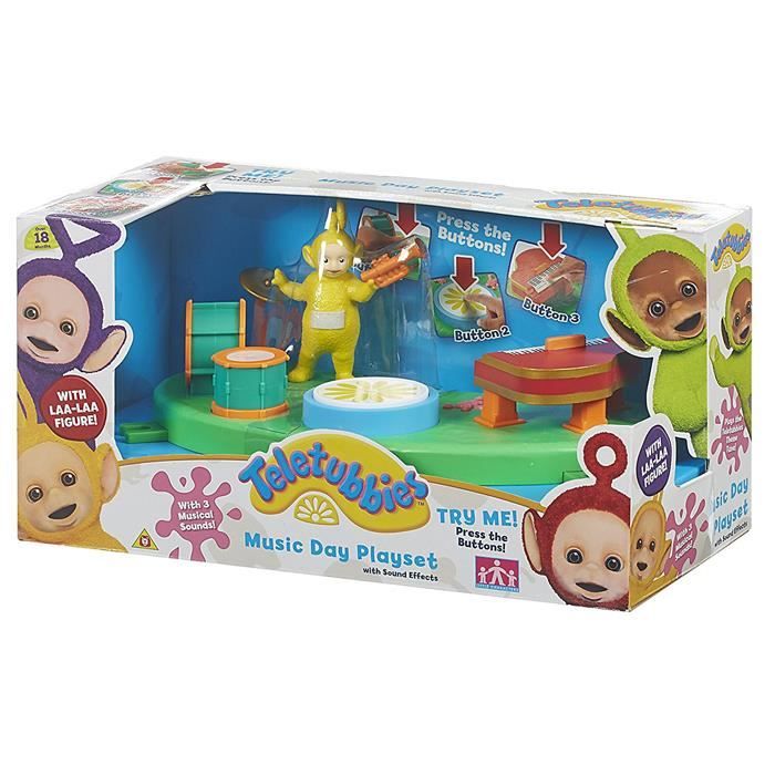 Playset de musique de Teletubbies avec la figure et le son - Cdiscount ...